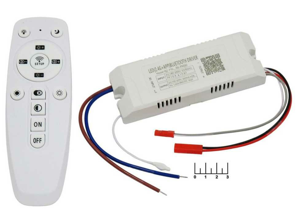 Драйвер светодиода 250mA/150-200VDC 180-265VAC YDZ-FGL_(50-70W)*2 + ПДУ
