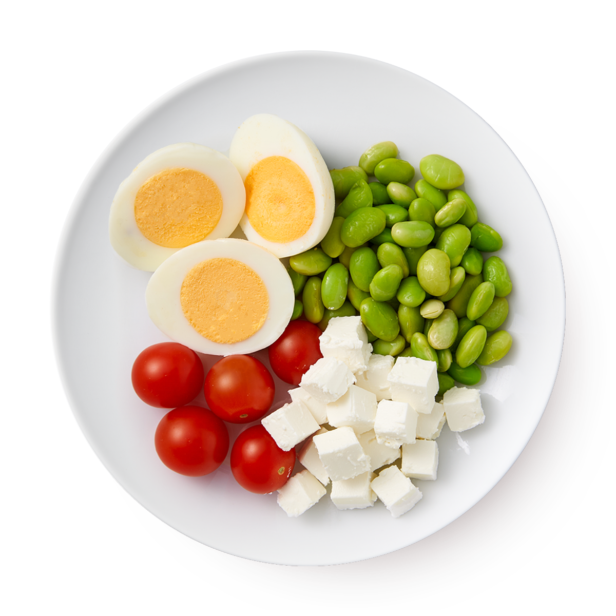 Боул «Из Лавки», с яйцом, сыром фета, помидорами черри, без соуса, 180 г