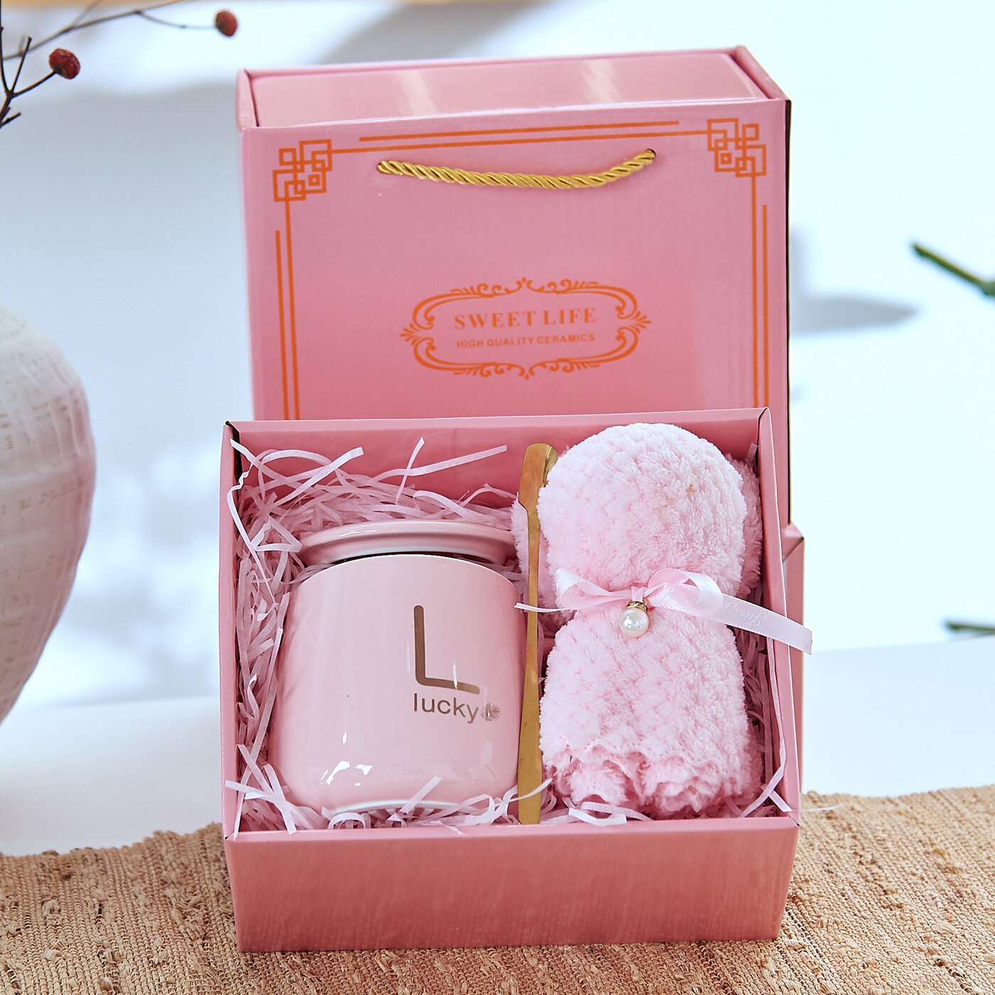 Новогодний подарочный набор с кружкой, удобный подарок для открытия мероприятий, взаимодействия с клиентами, командного строительства, практичные маленькие индивидуальные подарки