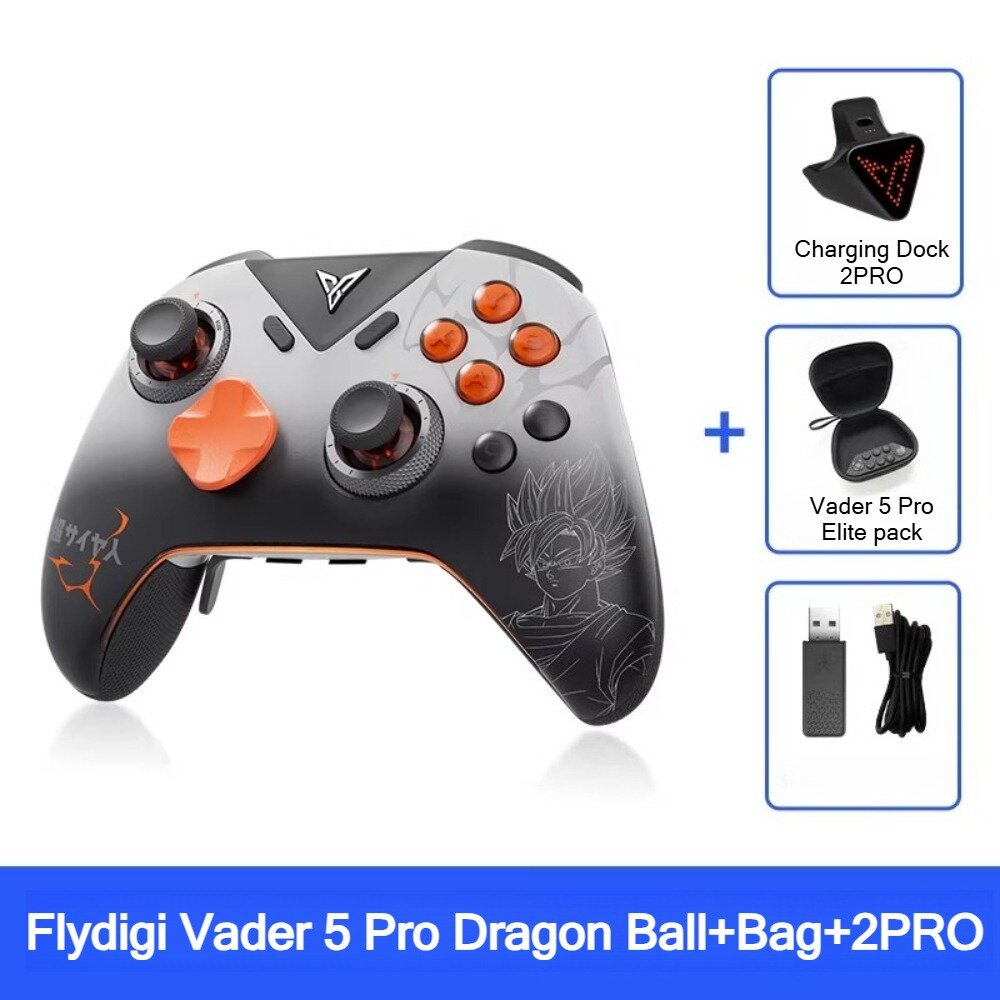Flydigi Vader 5 Pro Dragon Ball Игровой Контроллер Под Общим Брендом, Подходящий Для Коммутатора И ПК