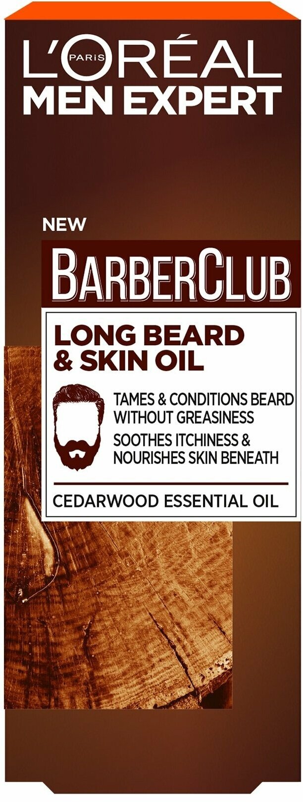 L'OREAL Масло для бороды Men Expert Barber Club ухаживающее, 30 мл