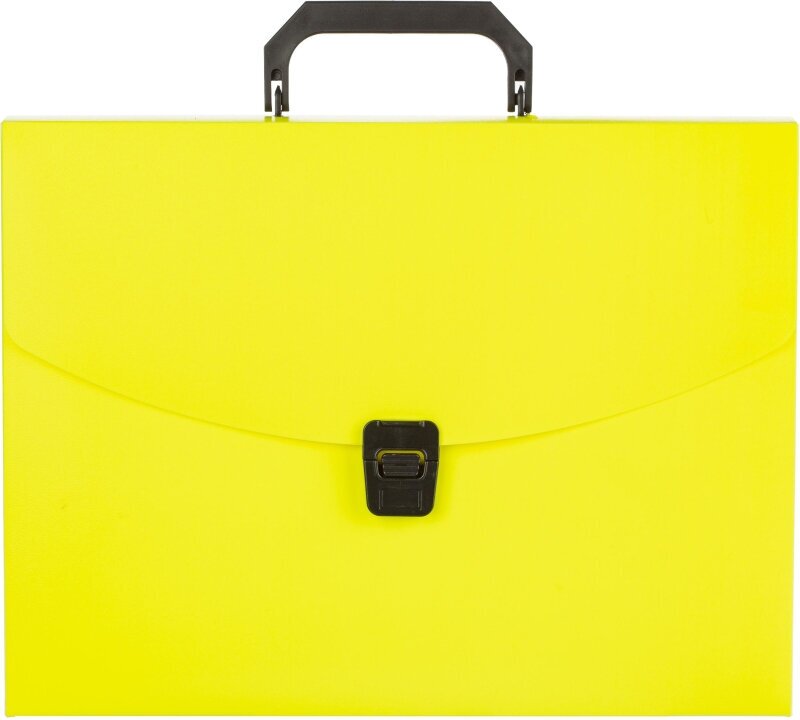 Папка-портфель 1 отделение Attache Neon желтый