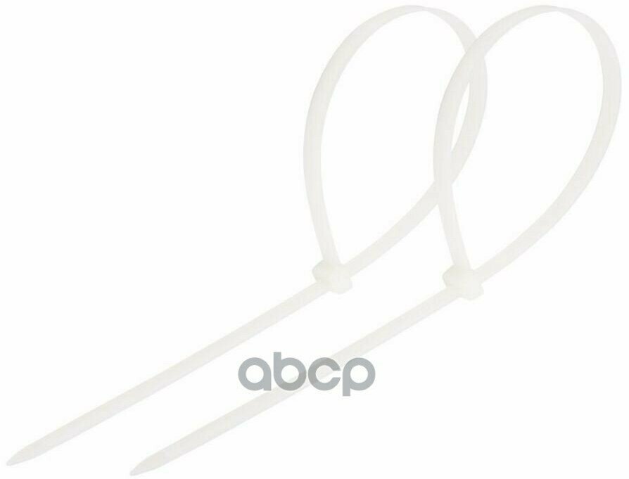 Хомут-стяжка нейлон 7.6*400 мм белая (уп. 100 шт) REXANT арт. 07-0400-8 - высокое качество