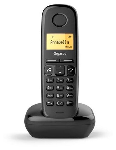Р/Телефон Dect Gigaset A270 SYS RUS черный АОН