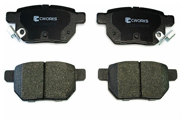 Колодки тормозные дисковые CWORKS арт. c12cr0079