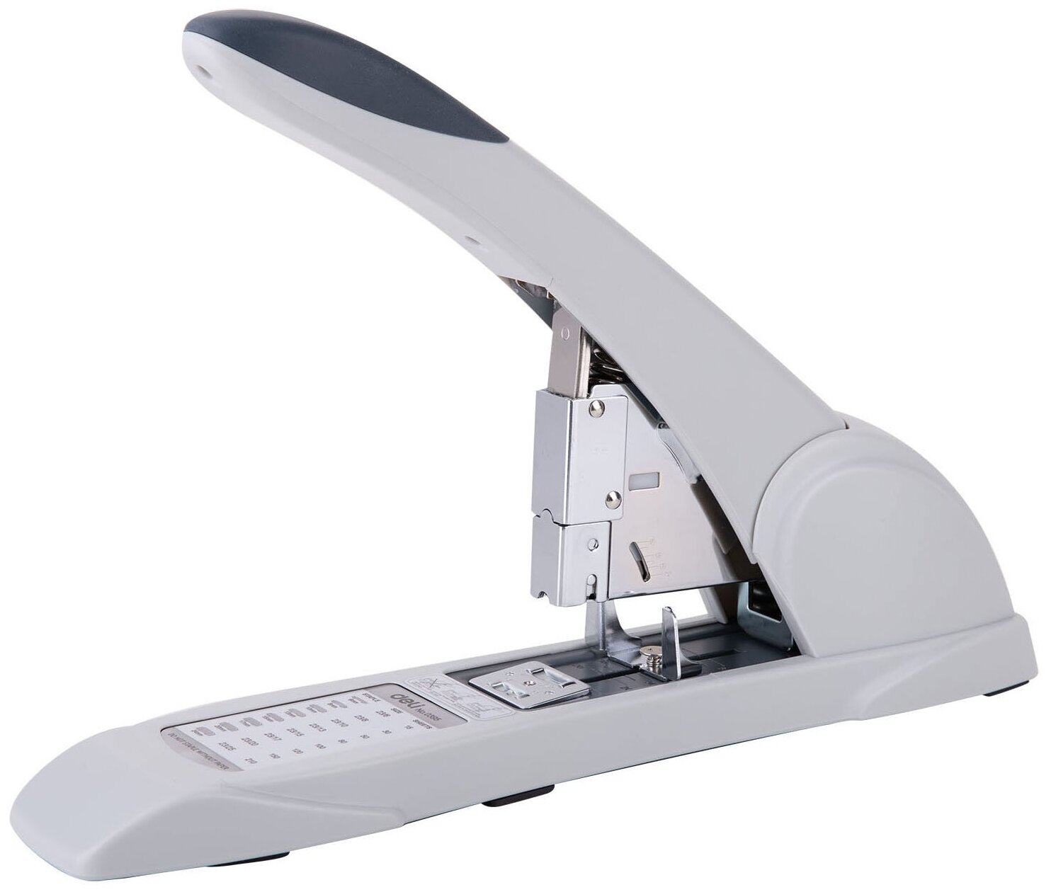 Степлер мощный Deli E0395 23/6 23/8 23/10 23/13 23/15 23/17 23/20 23/23 (210листов) ассорти 100скоб