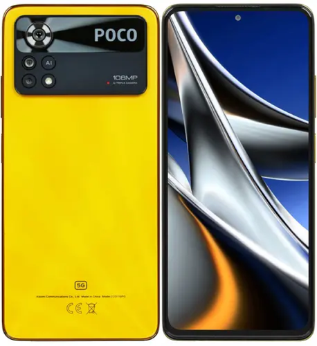 Смартфон Xiaomi POCO X4 Pro 5G 6/128 ГБ Global, Dual nano SIM, желтый ...