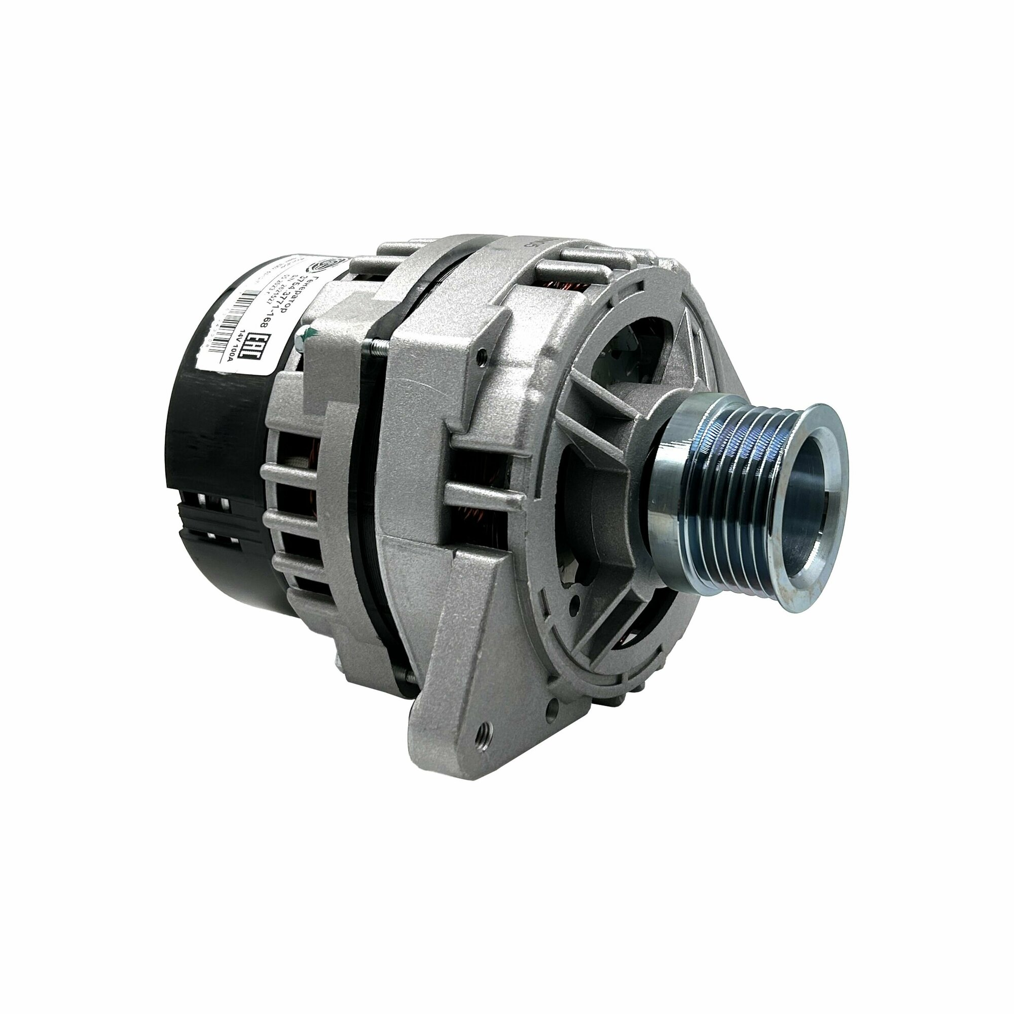 Генератор 14 В, 100 А для а/м Газель Бизнес, УАЗ с дв. 4216 - ЭлектроМ арт. 3754.3771-168