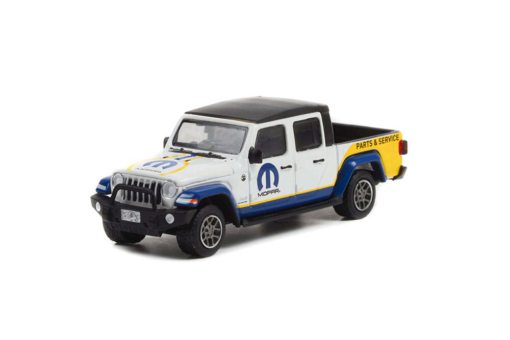 Модель коллекционная GREENLIGHT Jeep gladiator mopar parts & service 2021 (длина модели 6-10 см)