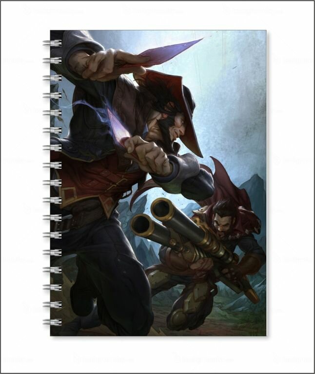 Тетрадь Лига Легенд, League of Legends №5, А4