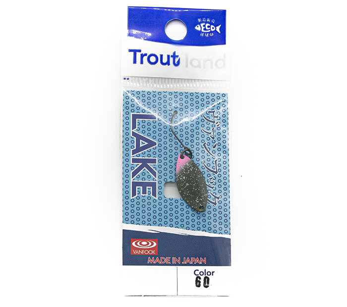 Блесна колеблющаяся Troutland LAKE 0.9 g color # 60 LAKE09#60