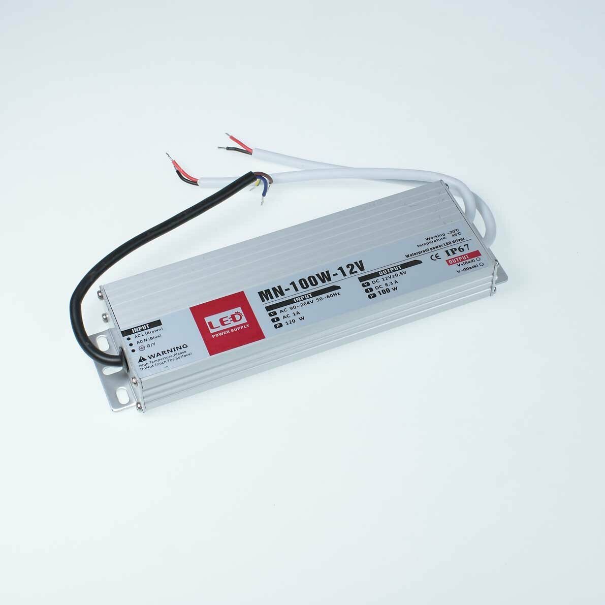 Блок питания MN-100W12V FSB100-12 (12V, 100W, 8,3A, IP67)