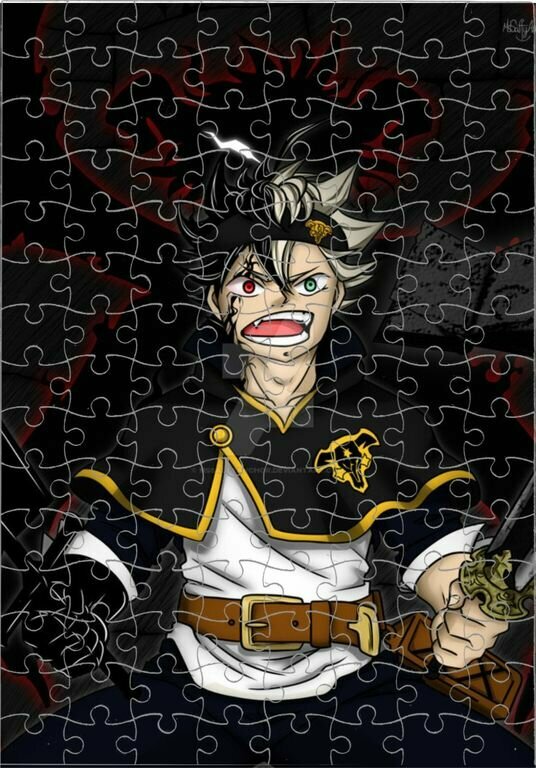 Пазл Черный Клевер, Black Clover №11