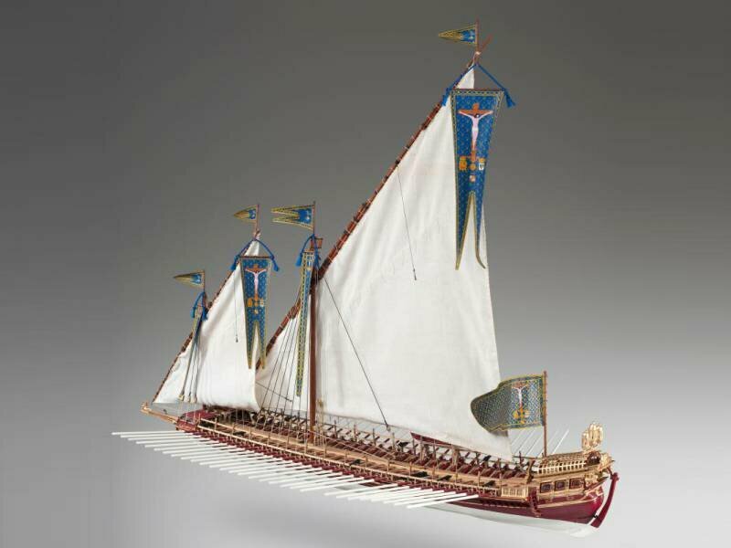 Набор для постройки модели корабля LA REAL 1571. Масштаб 1:72