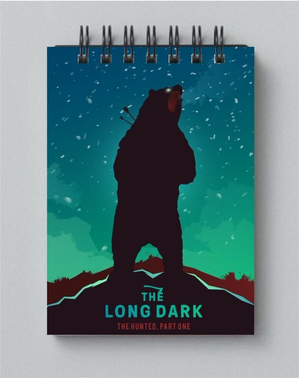 Блокнот The Long Dark, Лонг Дарк №2, А4