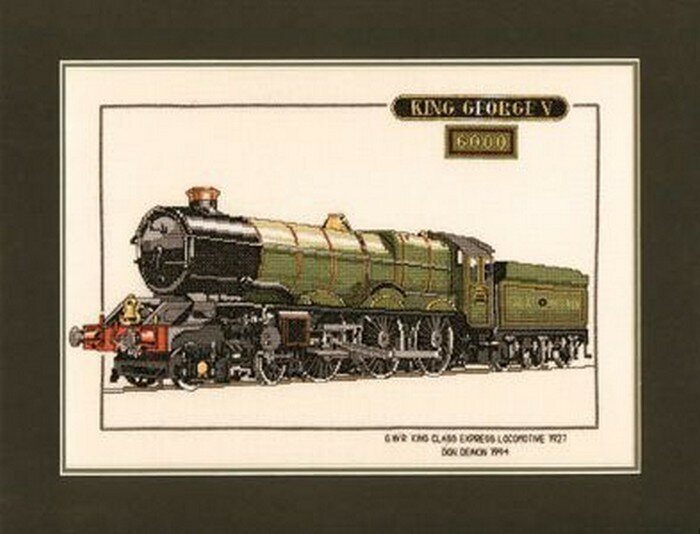 Схема для вышивания Heritage #CGF231C King George V (Король Георг V)