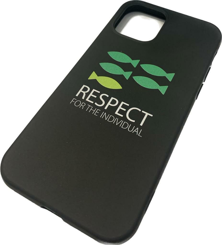 Чехол-накладка для iPhone 12 /12pro "Respect"