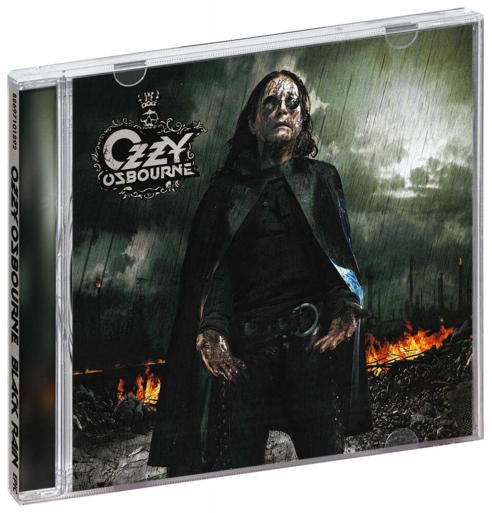 Ozzy Osbourne. Black Rain (CD) (2007 год, СД диск, CD Box, Германия)