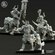 Warhammer Beastmen Centigors Command Group / Центигоры