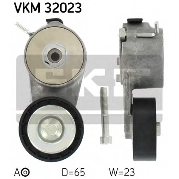 SKF vkm32023 (1535429 / 46548452 / 46756902) ролик натяжителя ремня