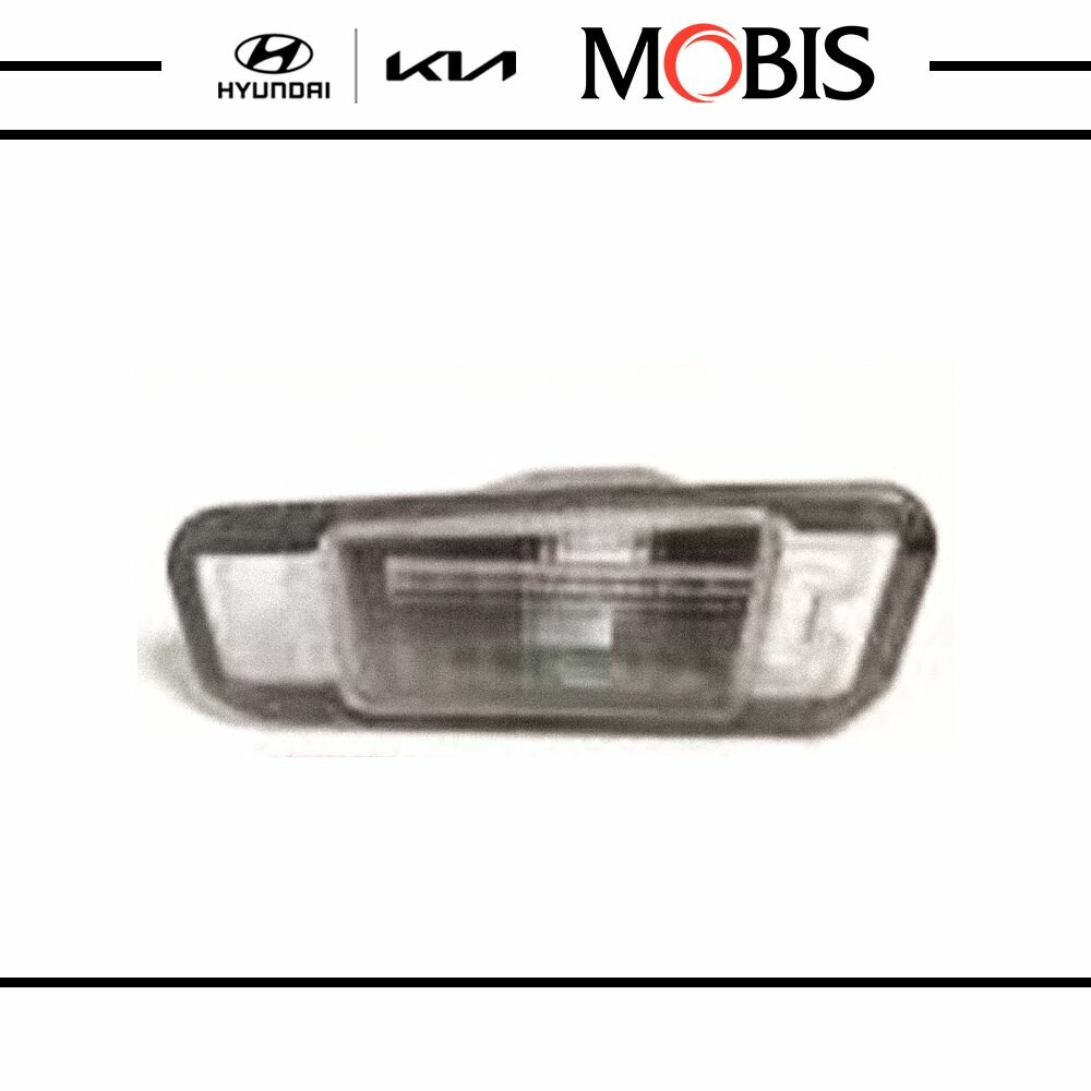 Фонарь подсветки номерного знака задний левый для автомобиля KIA Rio 2006-2017 / арт. 925101G000 / бренд MOBIS