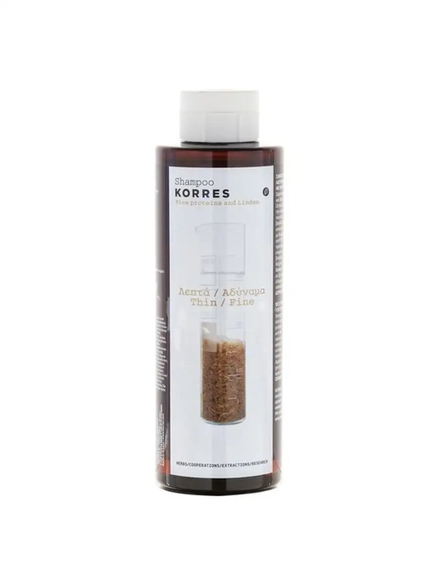 Шампунь для ломких волос Протеины риса и липа