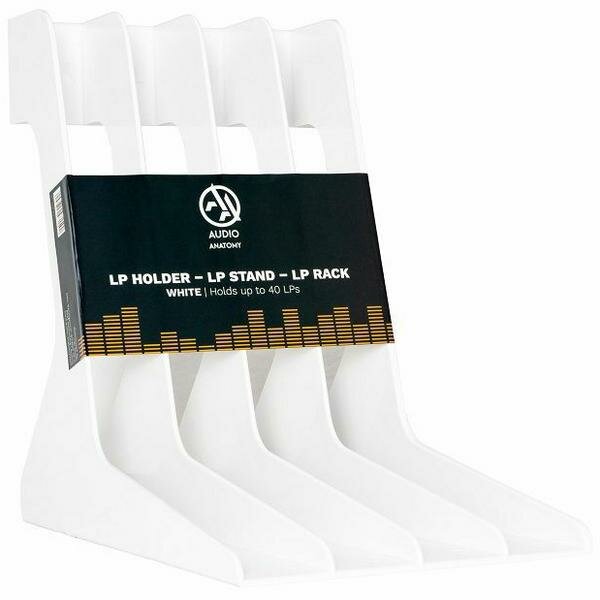 Подставка для виниловых пластинок Audio Anatomy Vinyl Record Stand White