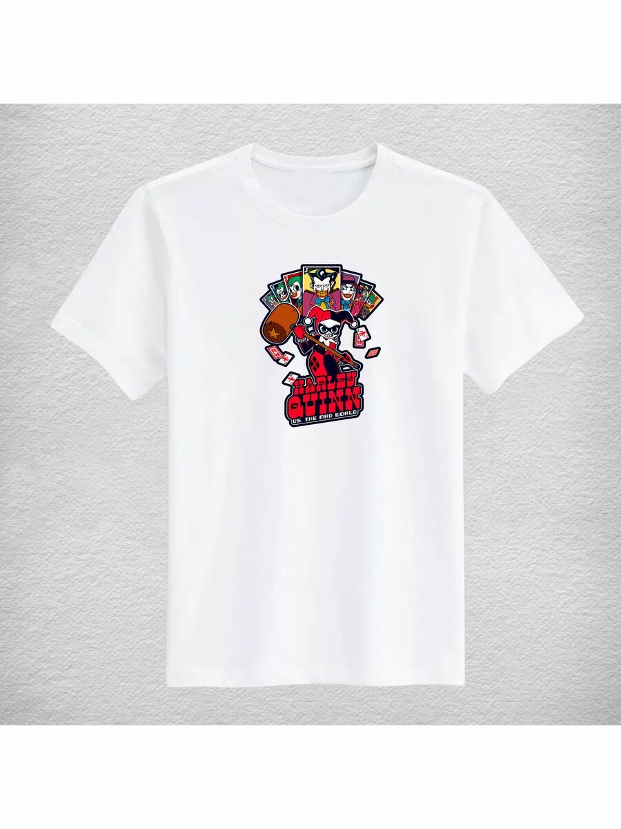 Футболка харли квин джокер dc