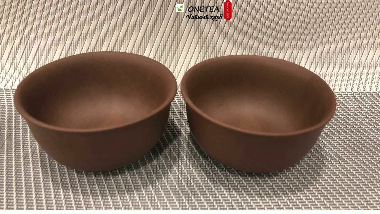 Набор пиал "Лотос-2" глина 2 шт по 60 мл