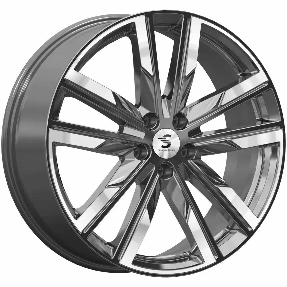 Диск колёсный КP014-09 (20_Discovery Sport) 8x20 ЕТ 45 5x108 63,35 Diamond gloss graphite, арт.79391