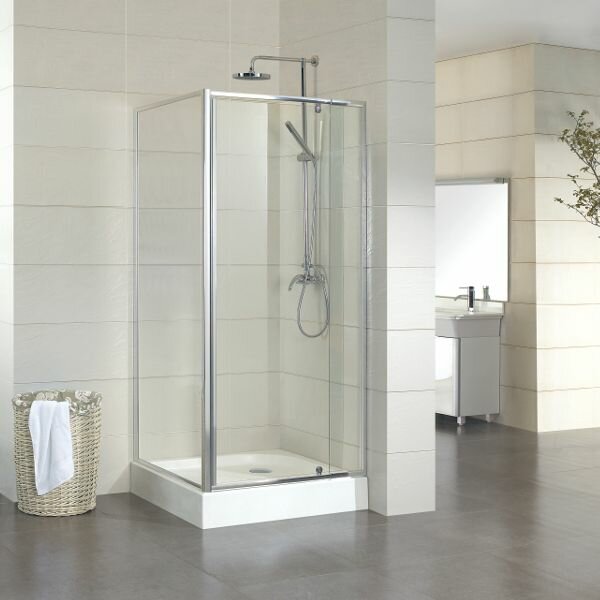 Душевое ограждение без поддона SOLE Cube 90*90 (100*90)