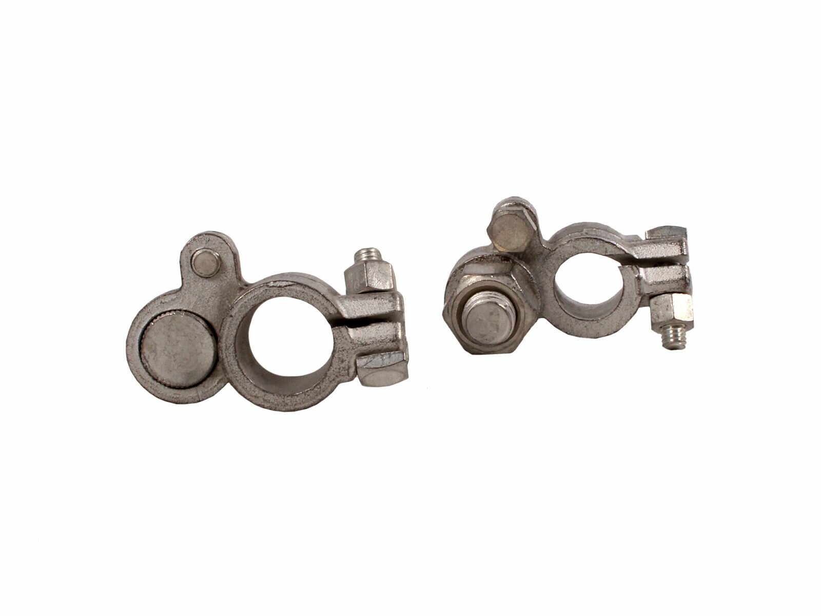 Клемма АКБ латунь с винтом комплект d12