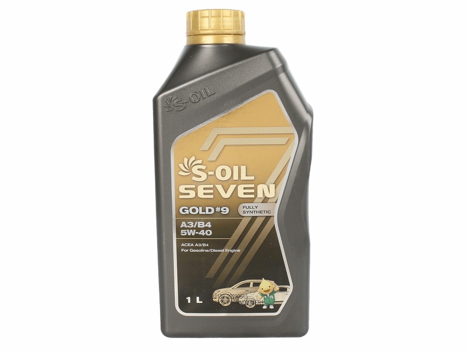 Масло моторное S-OIL 5W40 1л E108221