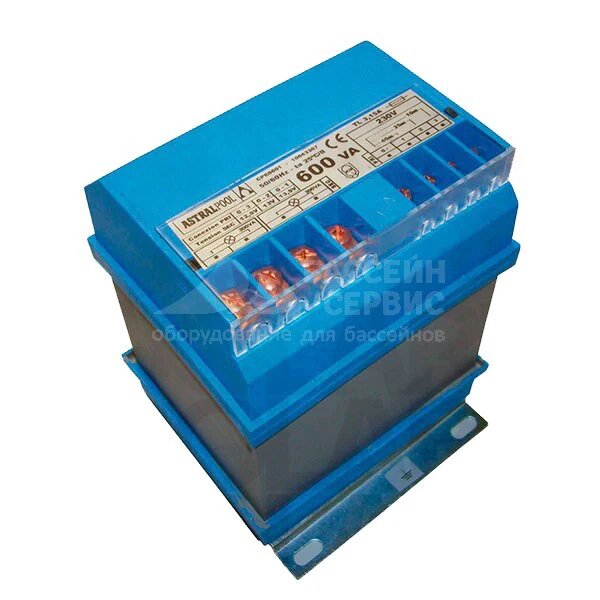 Трансформатор AstralPool, 600 ВА, 220 В/12 В, цена - за 1 шт
