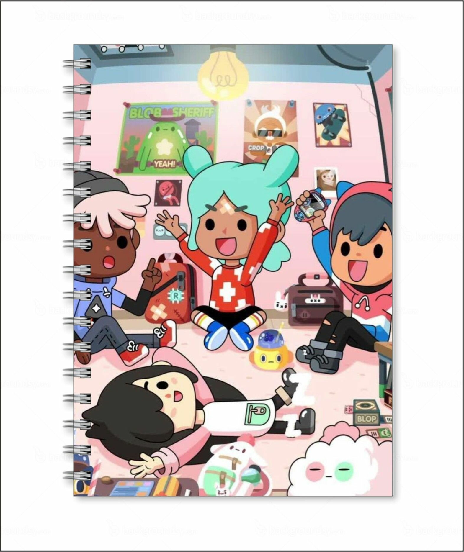 Тетрадь формата А5 "Тока Бока"