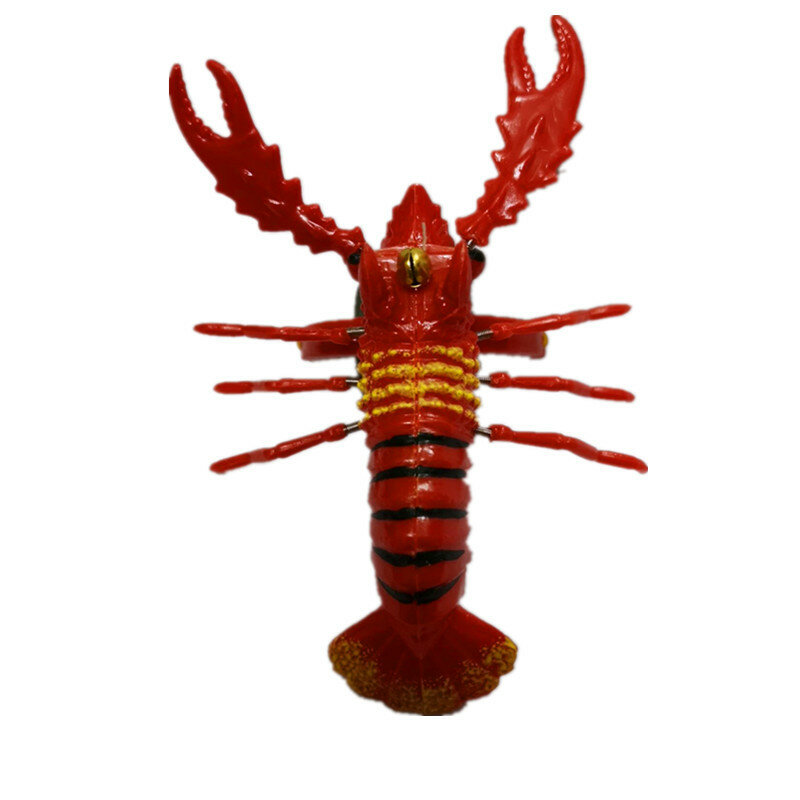 Большой рак-краб игрушка с тягой для детей, веселая обучающая игрушка, ручная работа