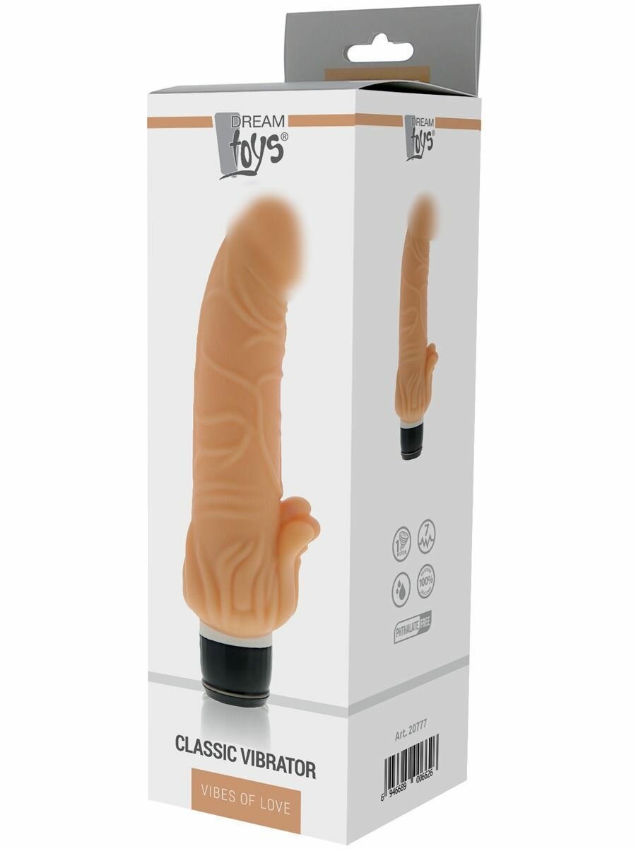 Вибратор с клиторальной стимуляцией, 13cm