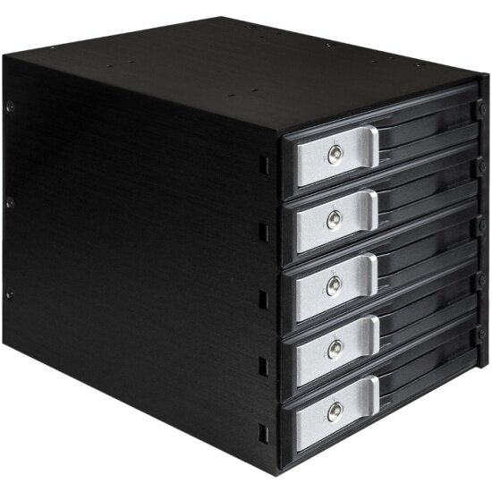 Корзина для HDD Exegate HS535-12G 5x3,5" SATA3/12G SAS HDD EX289284RUS