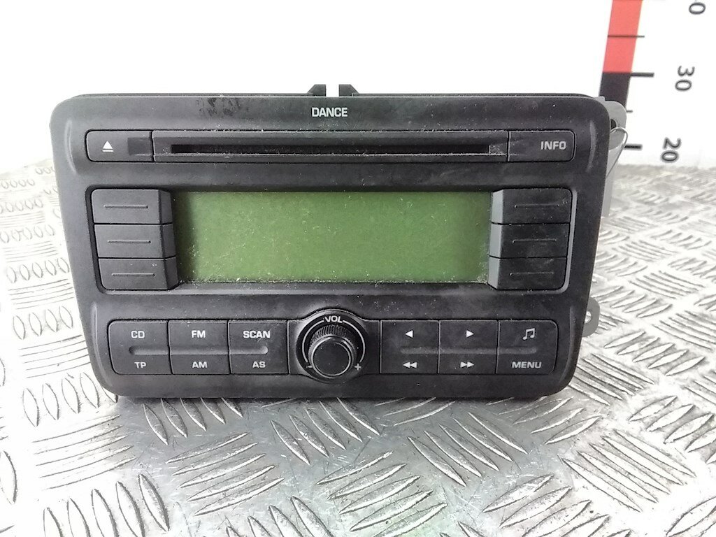 Магнитола Skoda Roomster (5J) 5J0035161 арт. 600218