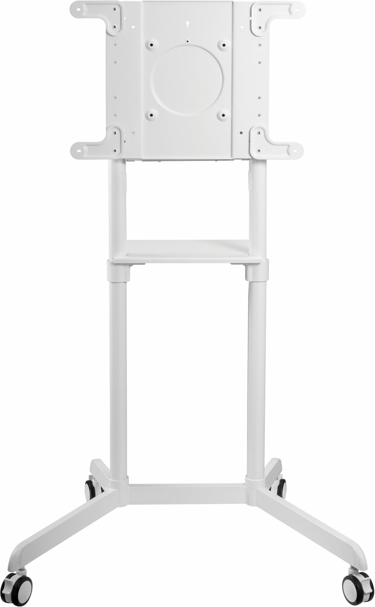 Стойка для телевизора Cactus CS-ST1146WT белый 37"-70" макс.70кг напольный мобильный