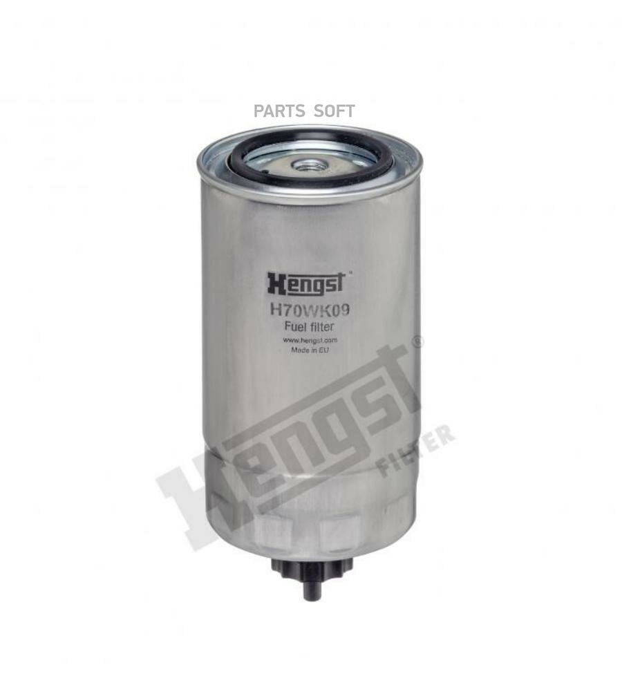H70WK09 HENGST FILTER Фильтр топливный H70WK09 (WK 950/6) Iveco EuroCargo, EuroMover, EuroStar, EuroTrakker, Stralis 10шт/уп
