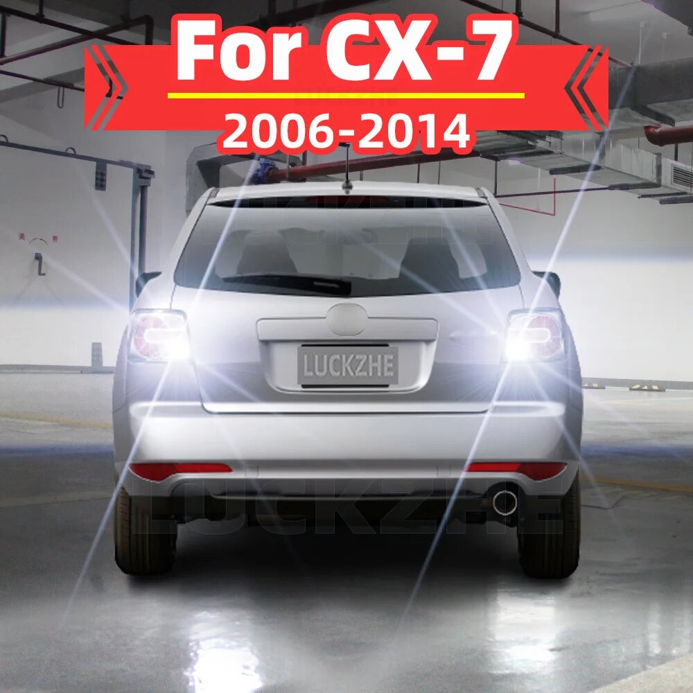 Фонарь заднего хода для Mazda, фонарь заднего хода для Mazda CX 7 CX7 ER, аксессуары White Flash