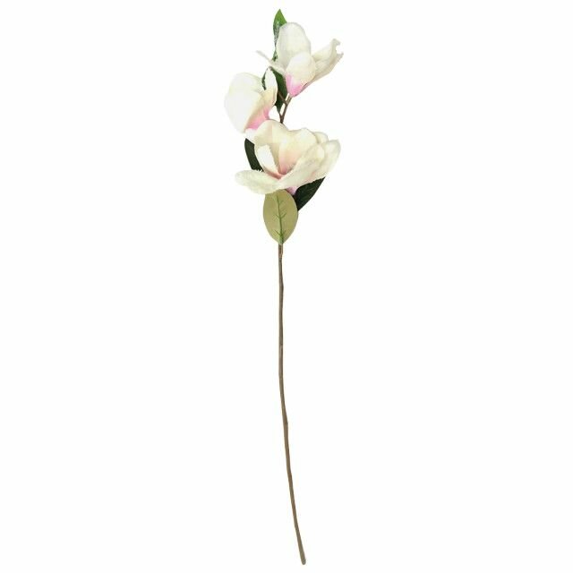 Растение искусственное Крокус кремовый 75см