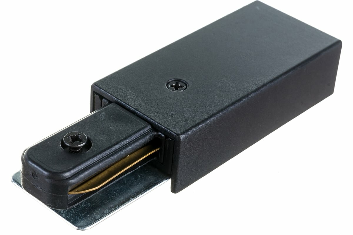 WOLTA Ввод питания для шинопровода WTL-PI/02B черный - подключение, установка