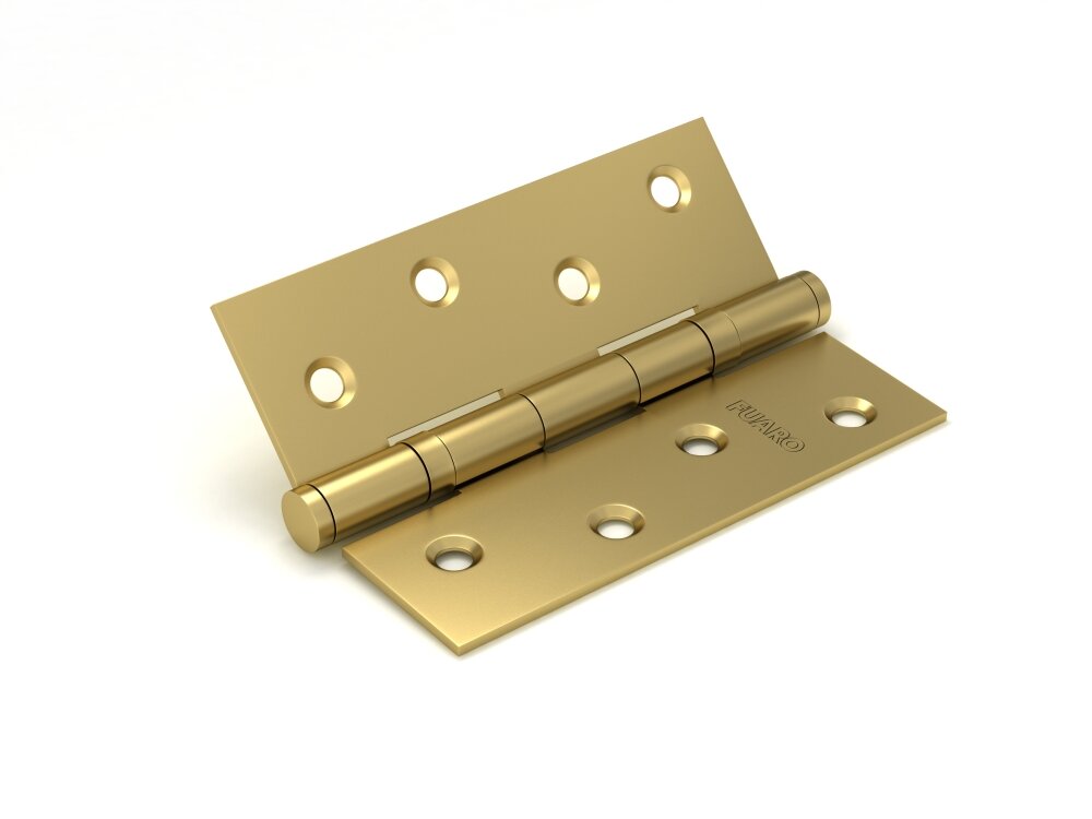Петля универсальная 2BB 100x75x2,5 SB (мат. золото)