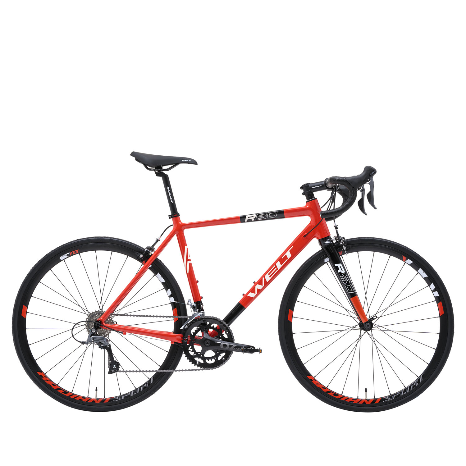 Велосипед Welt R80 28" 2024 (требует финальной сборки), Цвет red, Размер 600мм