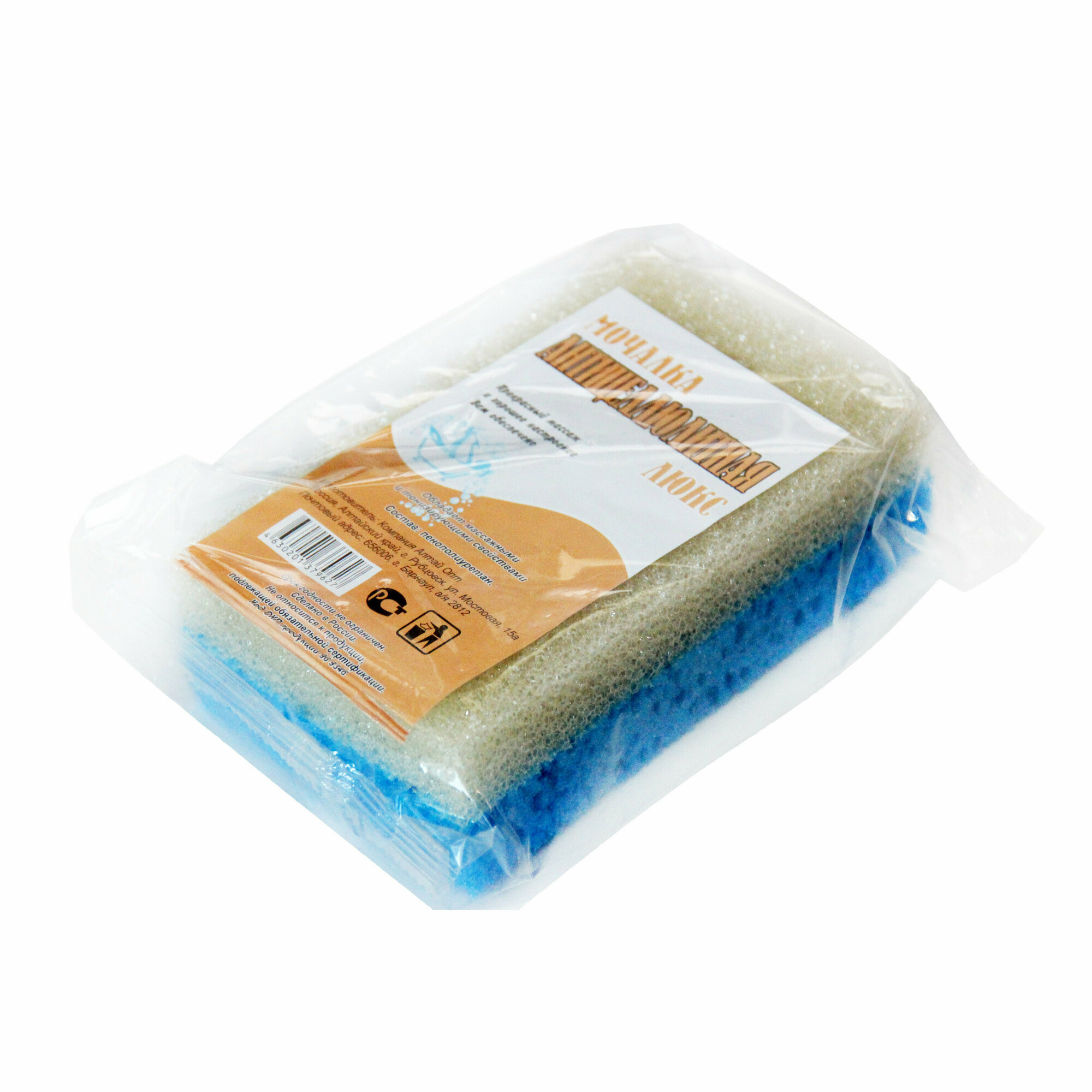 Губка для тела Антицеллюлитная Люкс