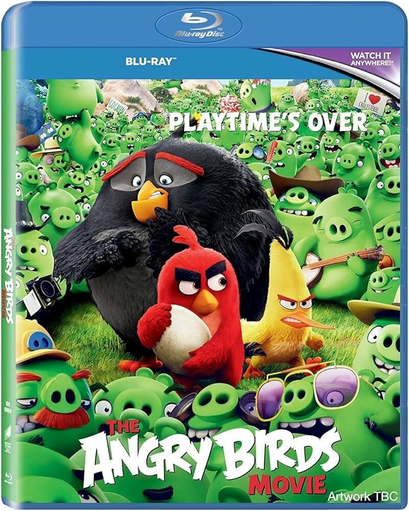 Angry Birds в кино 1+2 Blu-ray (блю рей)
