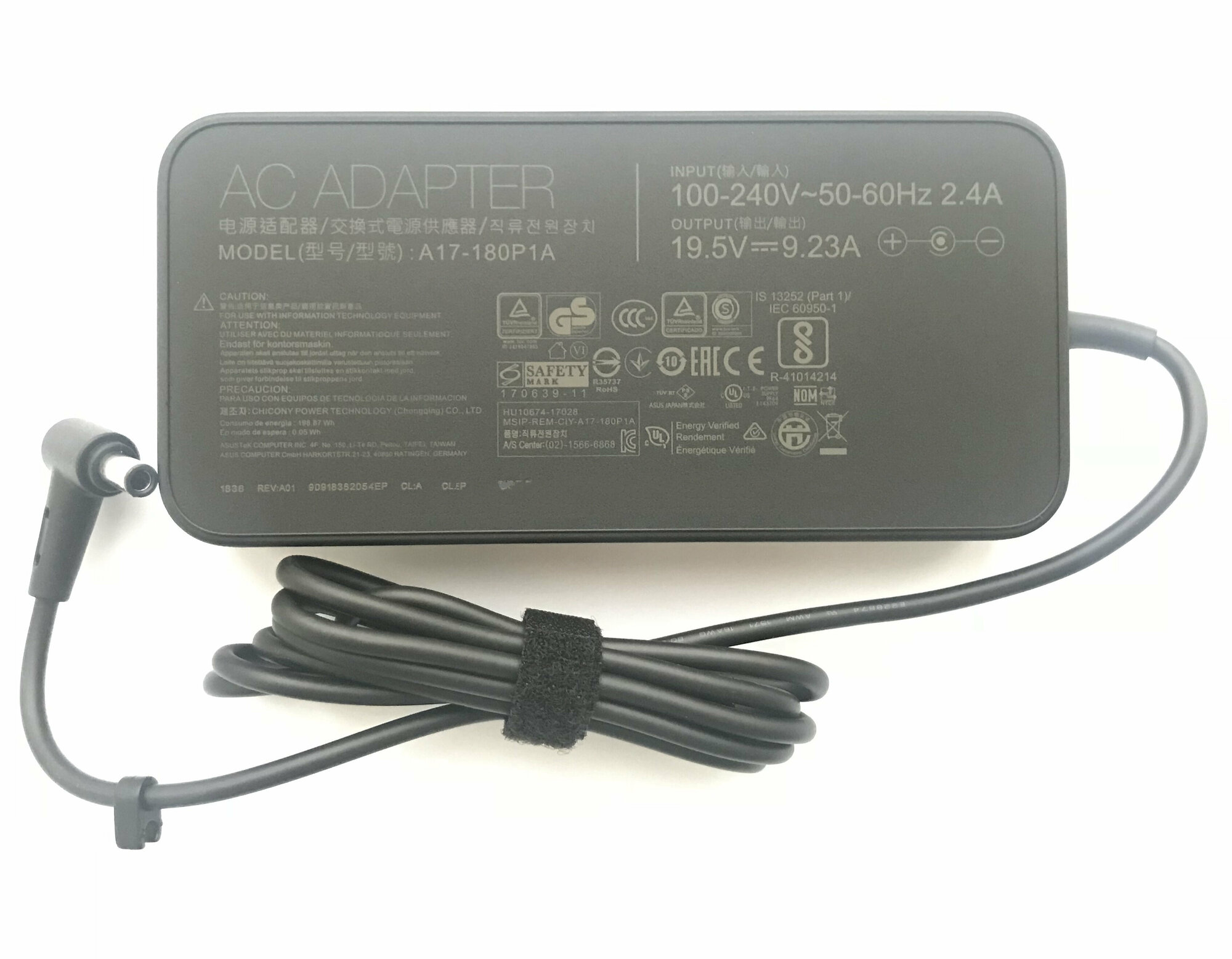 Адаптер блок питания для ноутбука ASUS ROG Strix SCAR III G731G G731GU-EV113T 19.5V-9.23A 180W