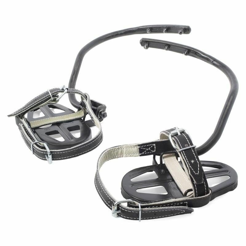 Когти-лазы КВТ КМ-2, для деревянных опор, регулируемые ремни, алюминиевый сплав